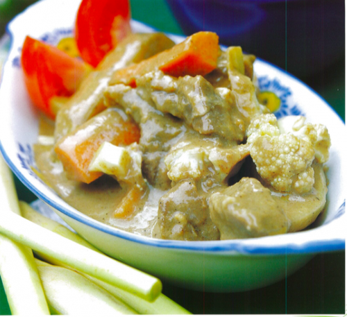 Kurma Daging & Sayuran - Kara Santan