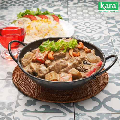 Kurma Daging, Kara Santan